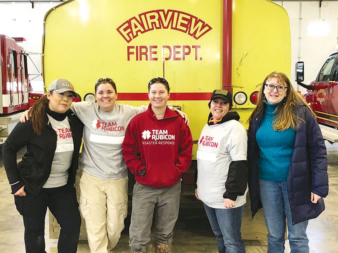 Team Rubicon volunteers assist flood victims in McKenzie County | News ...